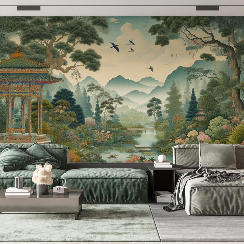 Wallpaper Mural Ancient - Etsy UK