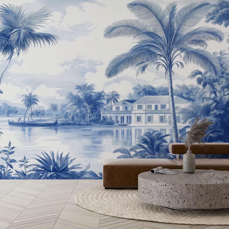 Colonial Wallpaper - Etsy