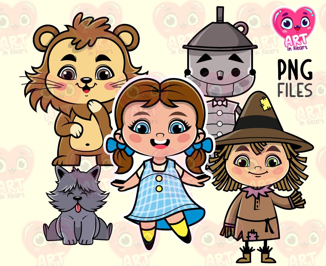 The Wizard Friends Clipart, Magic Friends Clipart, Cute Kids Clipart ...