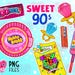 Sweet 90s Bundle, 90s Lover, 90s Candy Clipart, 90s Party Bundle ...