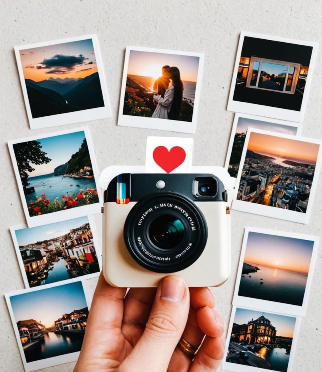 Custom Polaroid-style Photo Prints – 7.5cm X 10cm, Add a Personalised ...