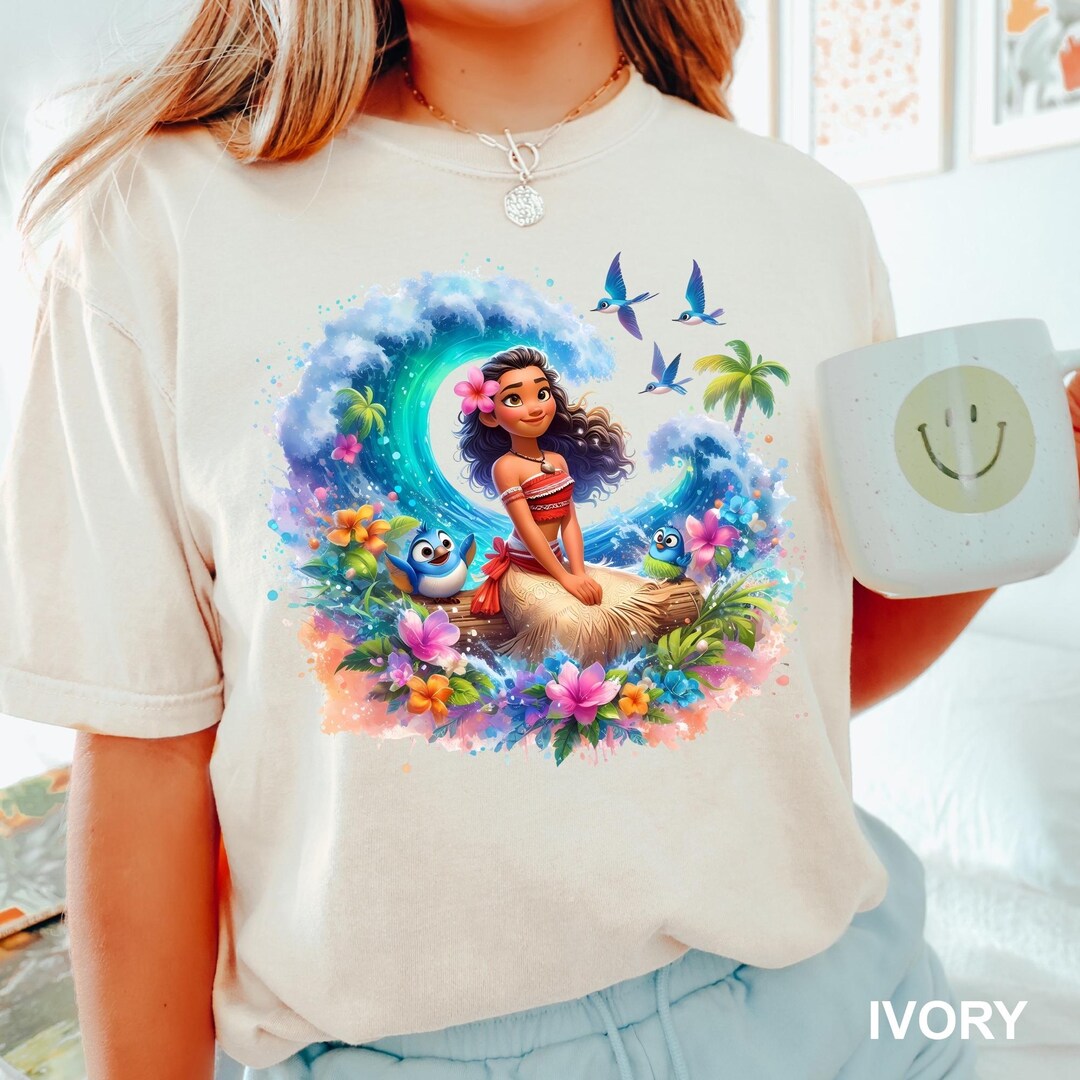 Moana Shirt, Comfort Colors Moana Shirt, Disney Moana 2 Shirt, Moana ...