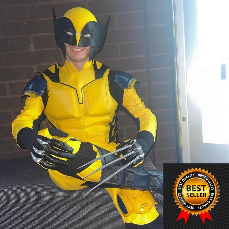 Wolverine Cosplay Costume X-men Cosplay High-quality Detailed Wolverine ...
