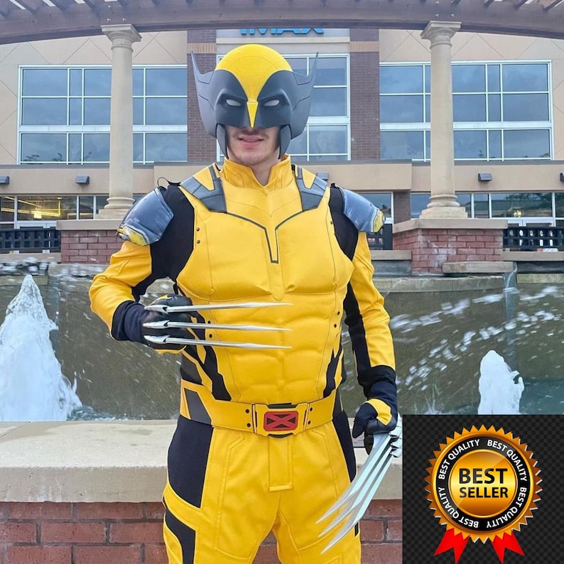 Wolverine Cosplay Costume X-men Cosplay High-quality Detailed Wolverine ...