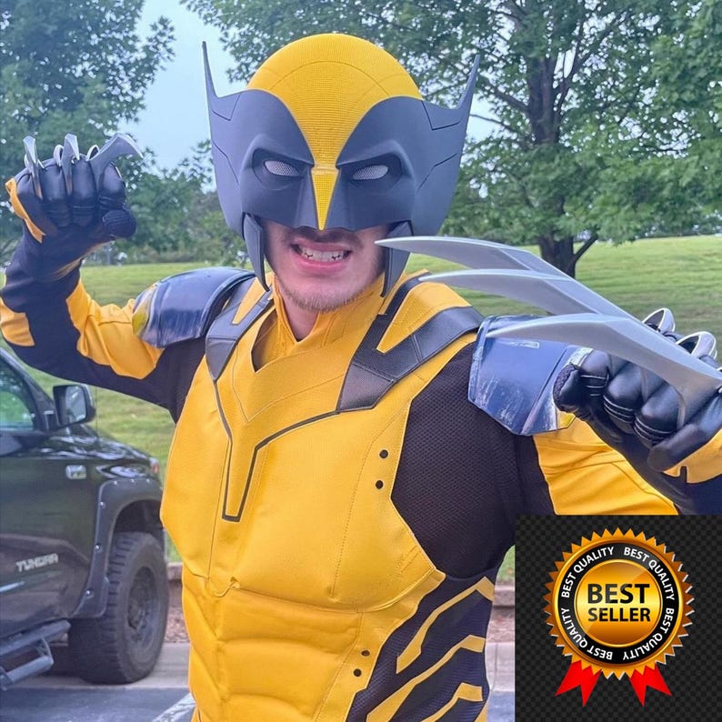 Wolverine Cosplay Costume X-men Cosplay High-quality Detailed Wolverine ...
