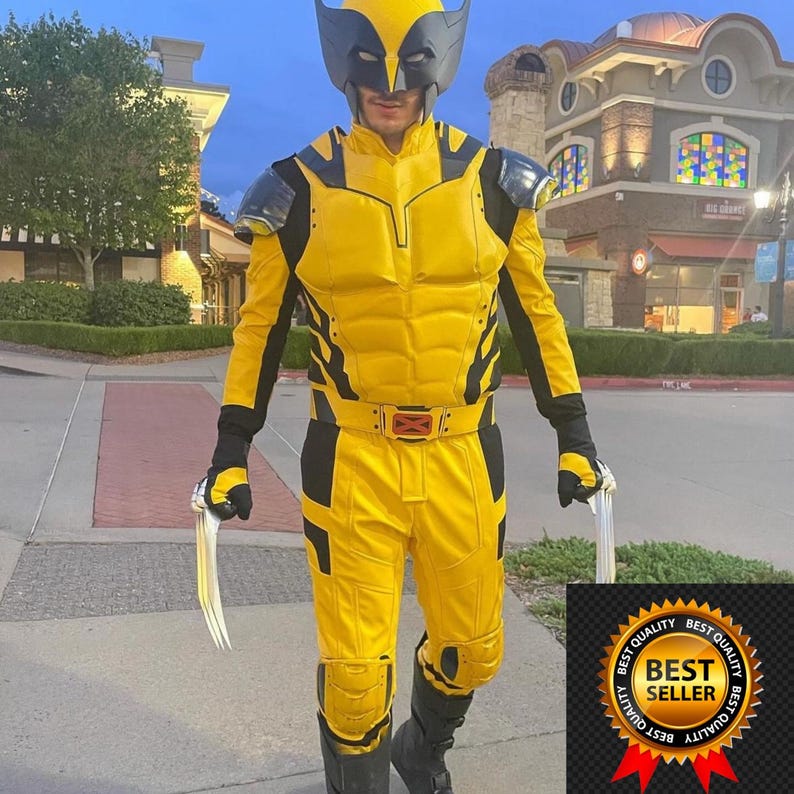 Wolverine Cosplay Costume X-men Cosplay High-quality Detailed Wolverine ...