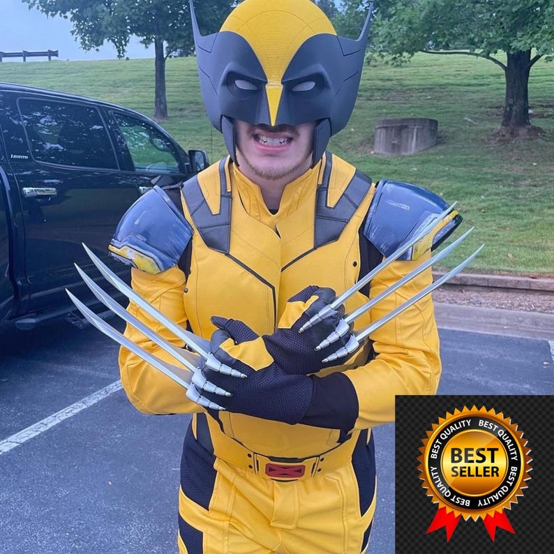 Wolverine Cosplay Costume X-men Cosplay High-quality Detailed Wolverine ...