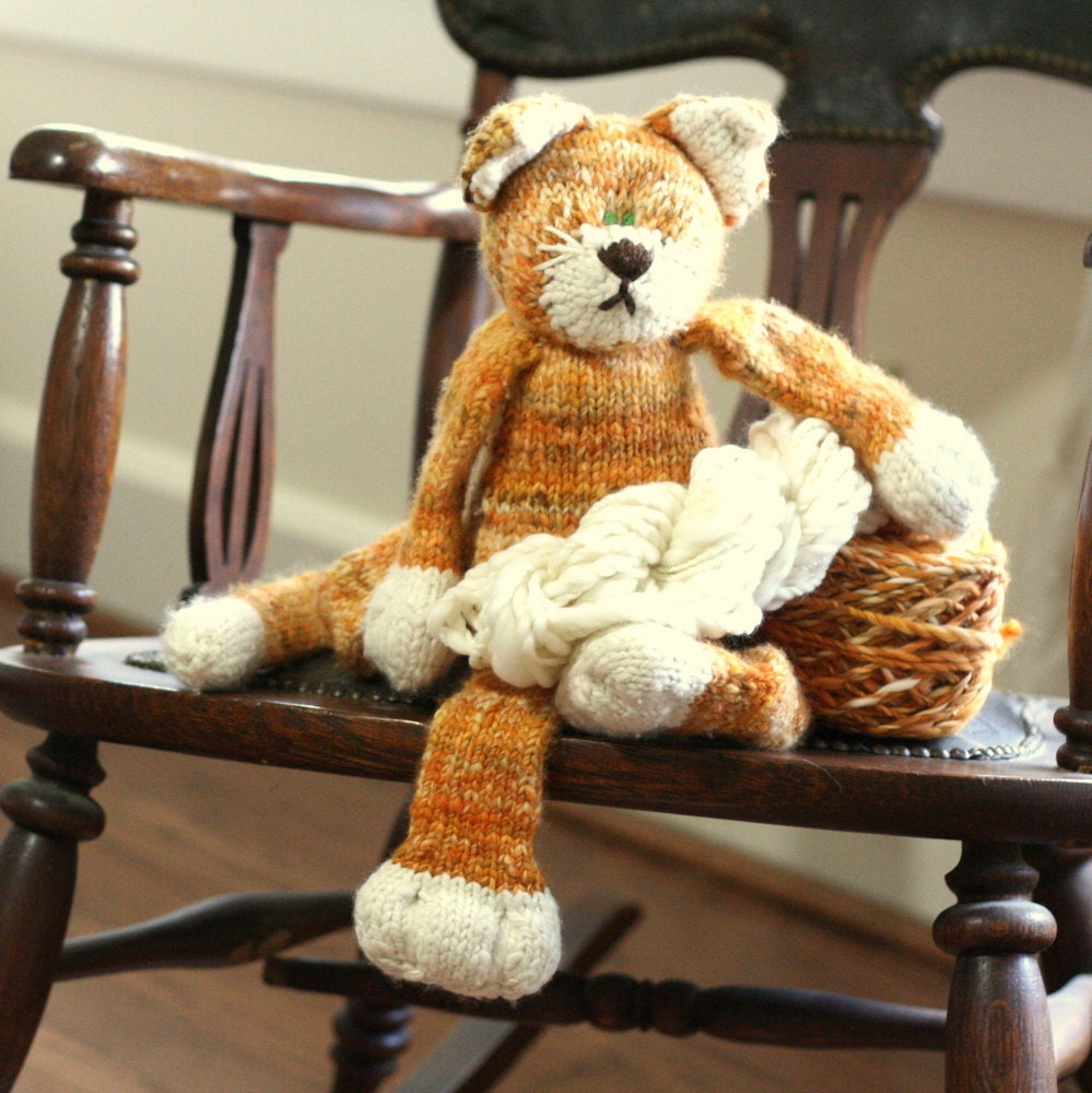 The CAT - Handspun Yarn Kit, Handspun and Hand Dyed Merino Yarn, 2ply ...