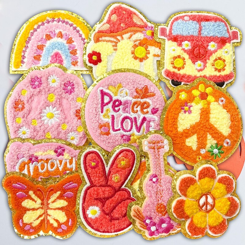 Hippie Iron On - Etsy