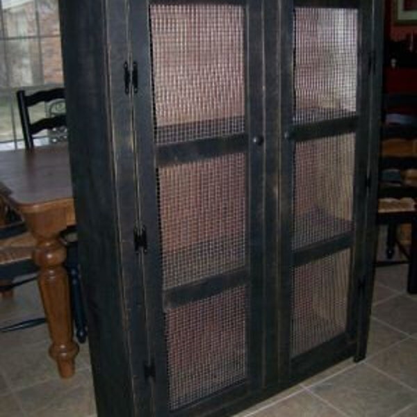 Pie Safe Plans - Etsy