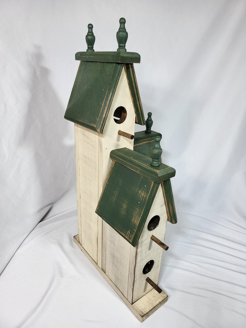 Large Victorian Birdhouse Plans: DIY Rustic Condominium (digital ...
