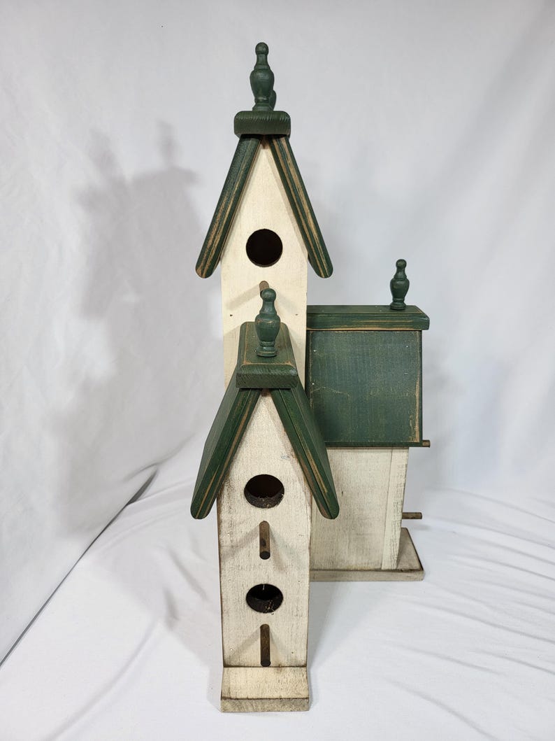 Large Victorian Birdhouse Plans: DIY Rustic Condominium (digital ...