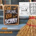 Cozy Halloween Coloring Pages for Adults & Kids, Magical and Fun ...
