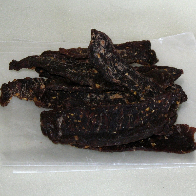 Asian Beef Jerky 3 Oz Etsy