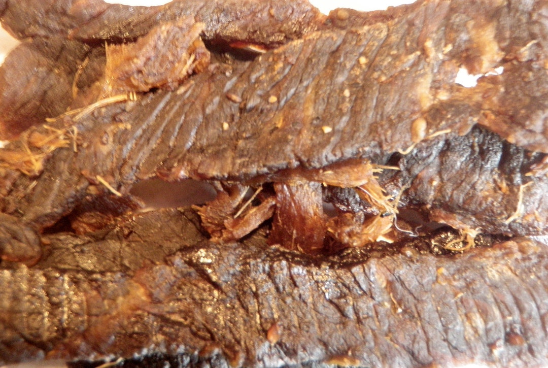 Ginger Garlic Beef Jerky - 3 Oz - Etsy
