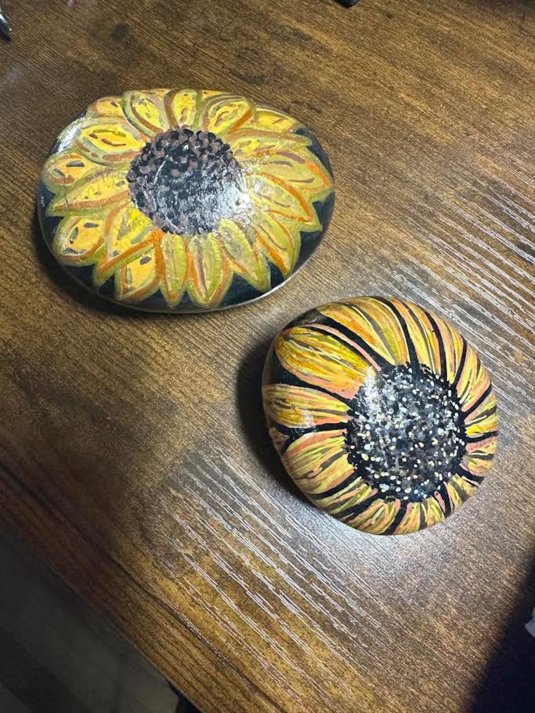 SUNFLOWER ROCKS - Etsy