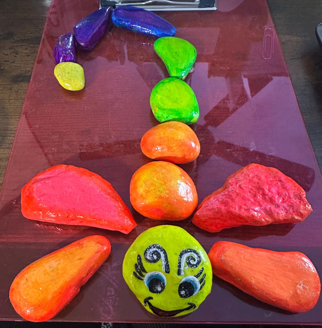 GARDEN ROCK DRAGONFLIES - Etsy