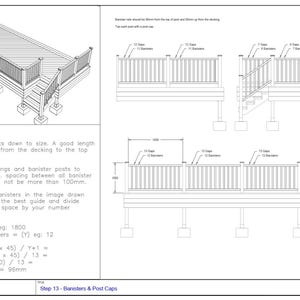 Decking / Balcony Plans - Etsy