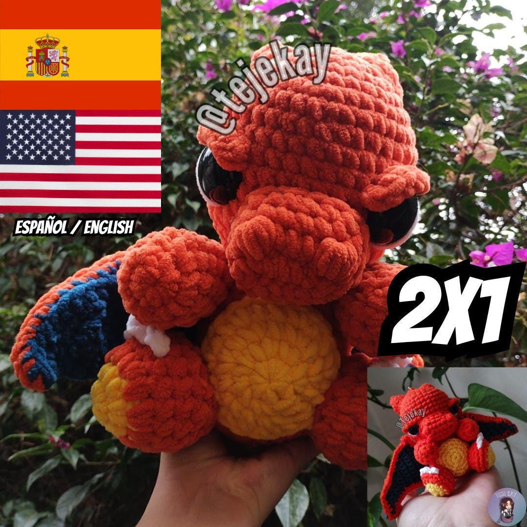 CHARIZARD CROCHET PATTERN Amigurumi Pokemon - Etsy