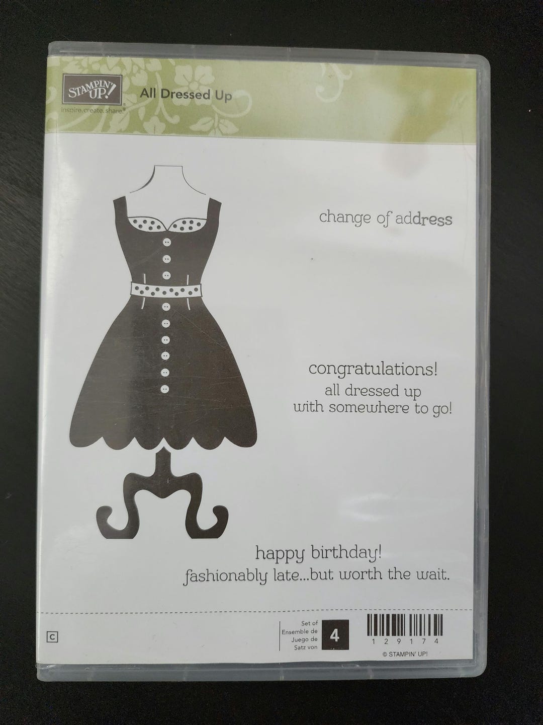 All Dressed up Stampin' Up! Stamp Set AND Dress up Stampin' Up! Big ...