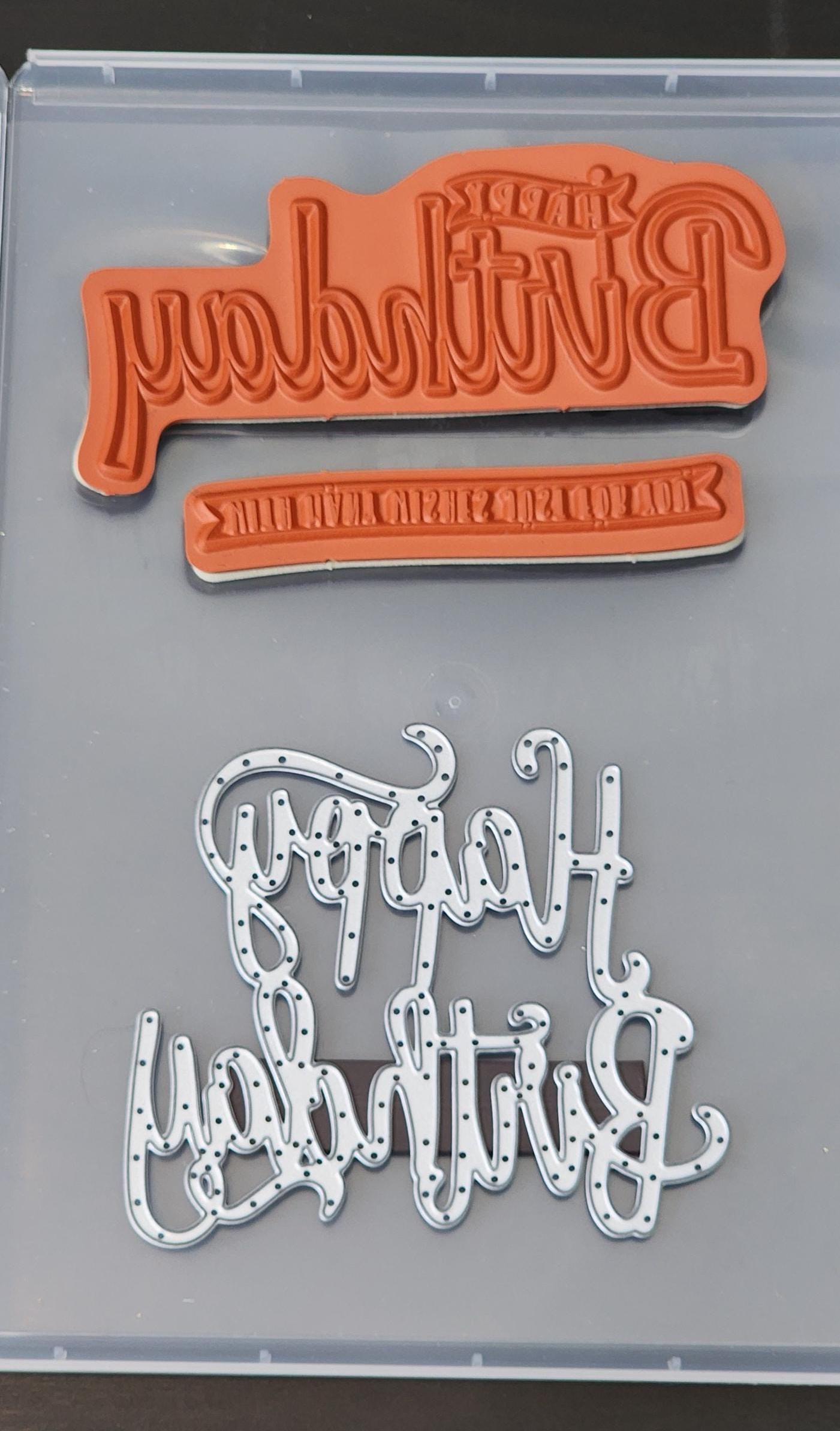 Birthday Wishes for You Stampin' Up! Stamp Set AND Happy Birthday Stampin' Up! Thinlits Dies - Etsy