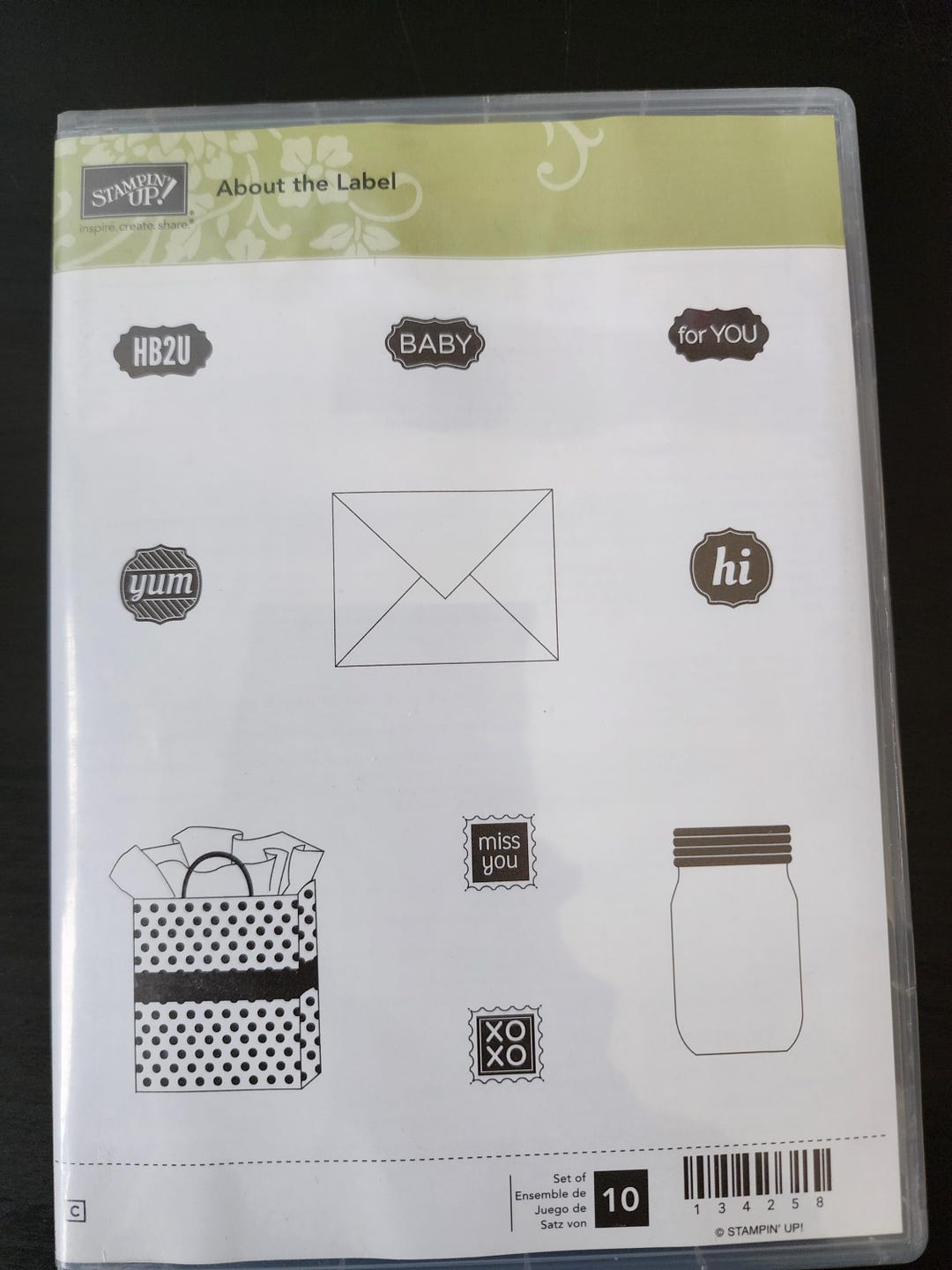 About the Label Stampin' Up! Stamp Set - Etsy