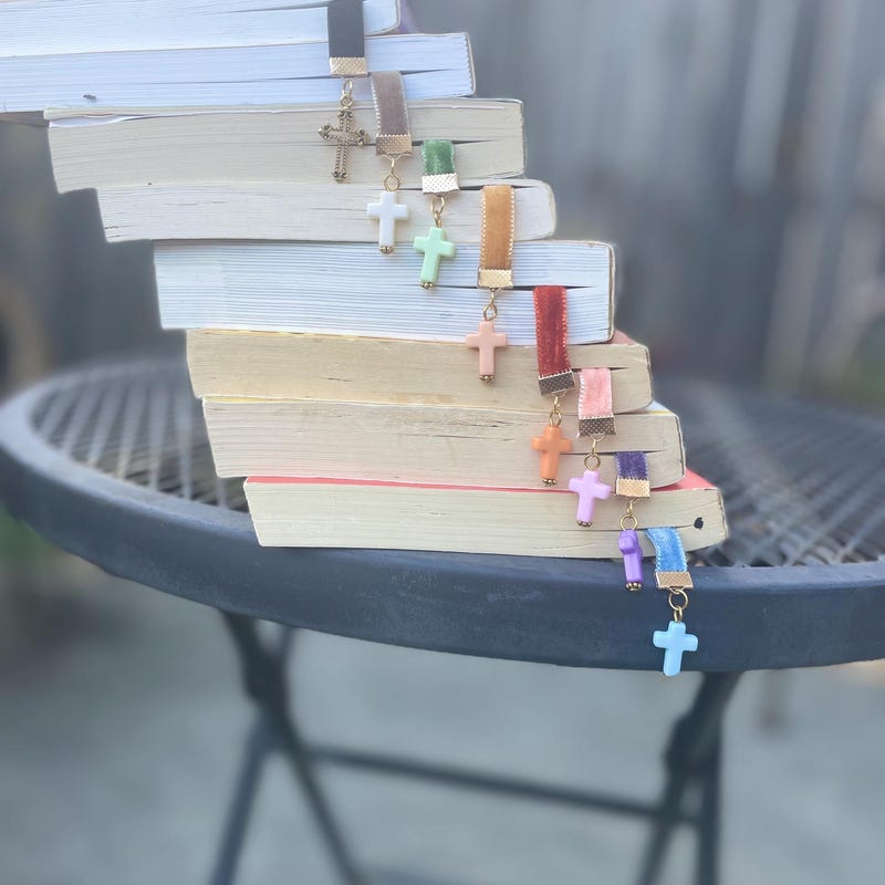 Bible Charms and Ribbons - Etsy