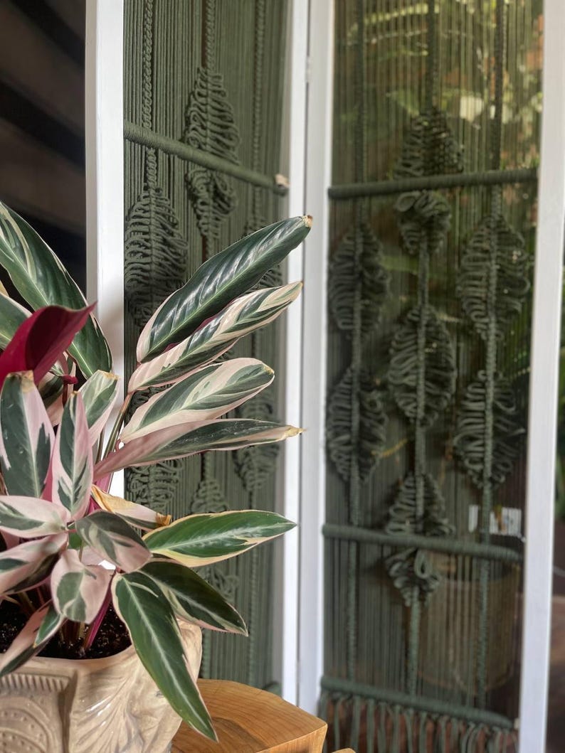 Room Divider, Macrame Screen Partition, Boho Room Partition, Boho Home ...