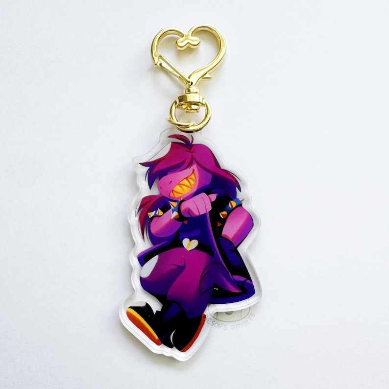 Deltarune Keychains (double Sided) - Etsy