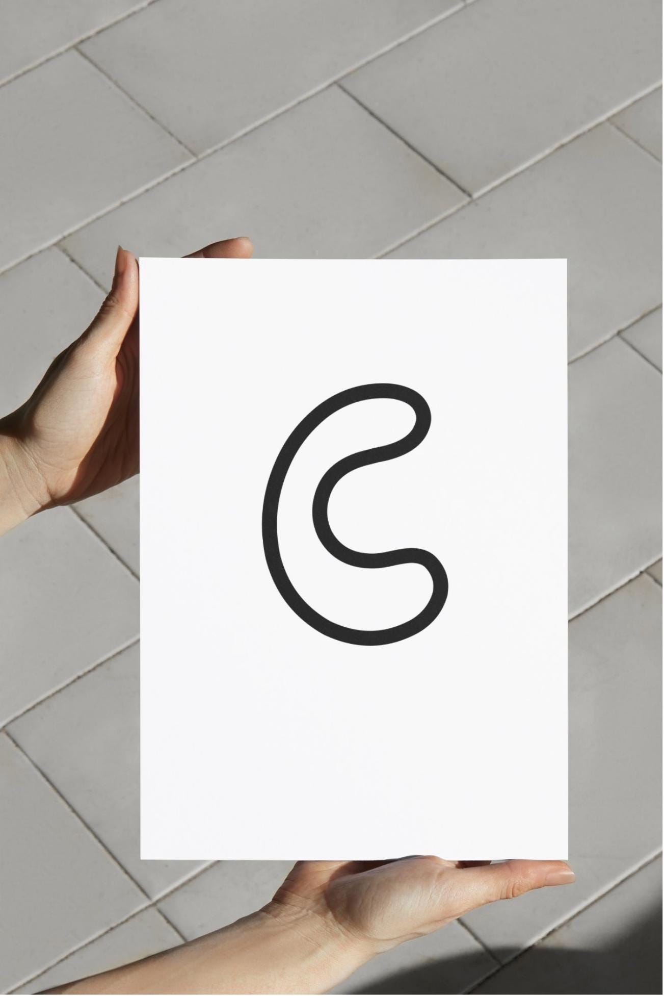 Large Bluey Inspired Printable Alphabet Letters 8-inch Classroom ...