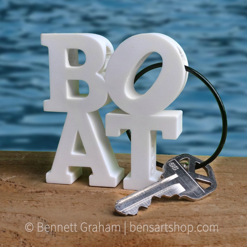 Floating Boat Keychains - Etsy