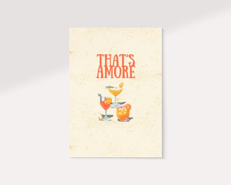 Fun Italian-themed Save the Date Capri Wedding Customizable With Food ...