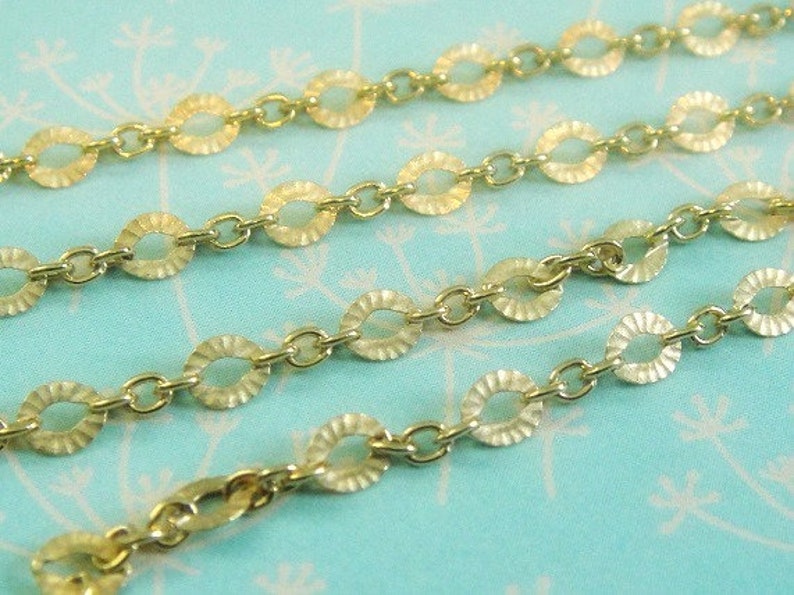 1, 3, 5, 10 Ft, Sterling Textured Oval Chain, Silver Diamond Cut Link ...