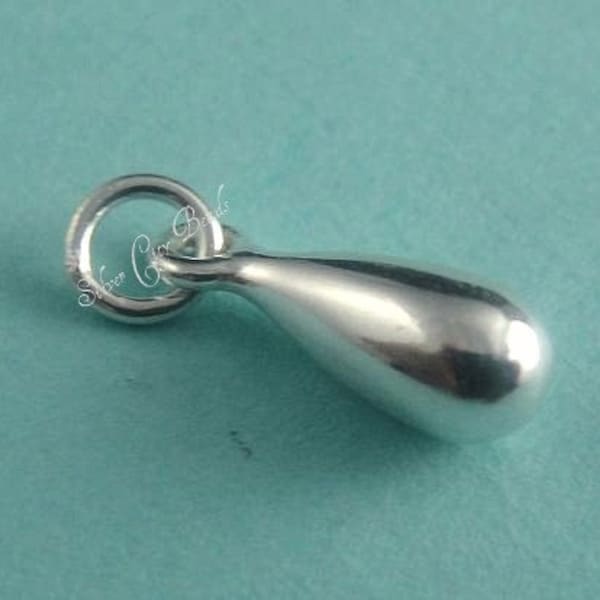 Teardrop Charm - Etsy