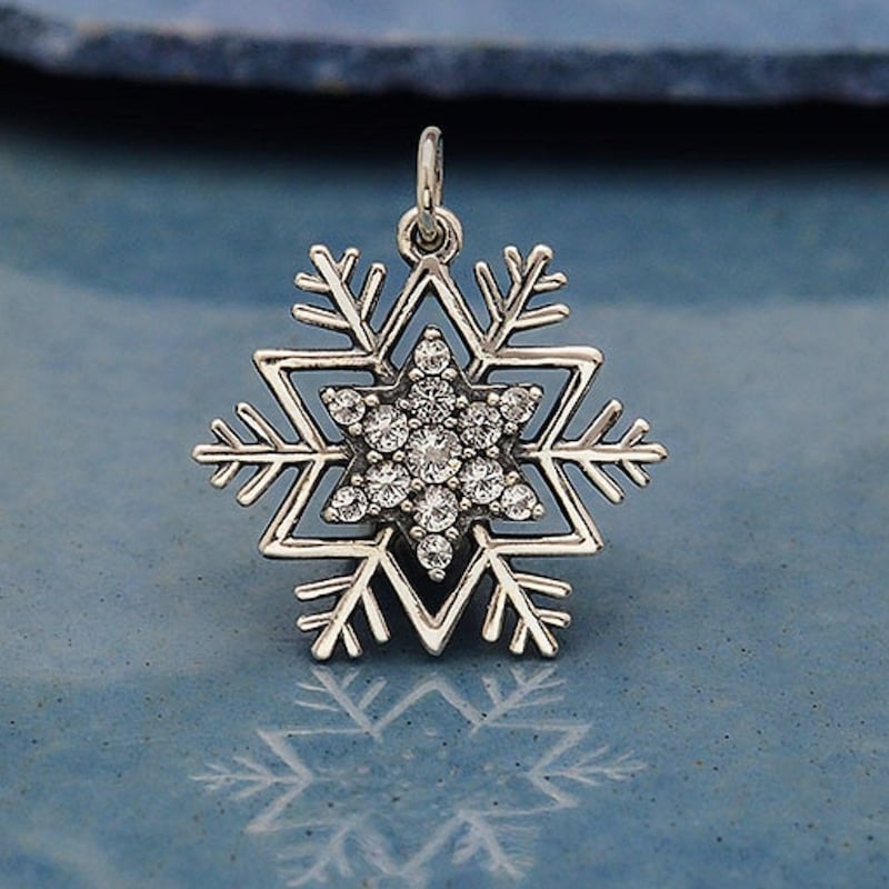 Snowflake Pendants - Etsy