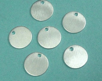 3/4 Inch 16 Gauge Sterling Silver Round Circle Discs Jewelry - Etsy