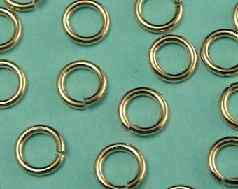 14k Gold Filled Locking Jump Rings 4mm 20g Aka JUMP LOCKS 20 | Etsy