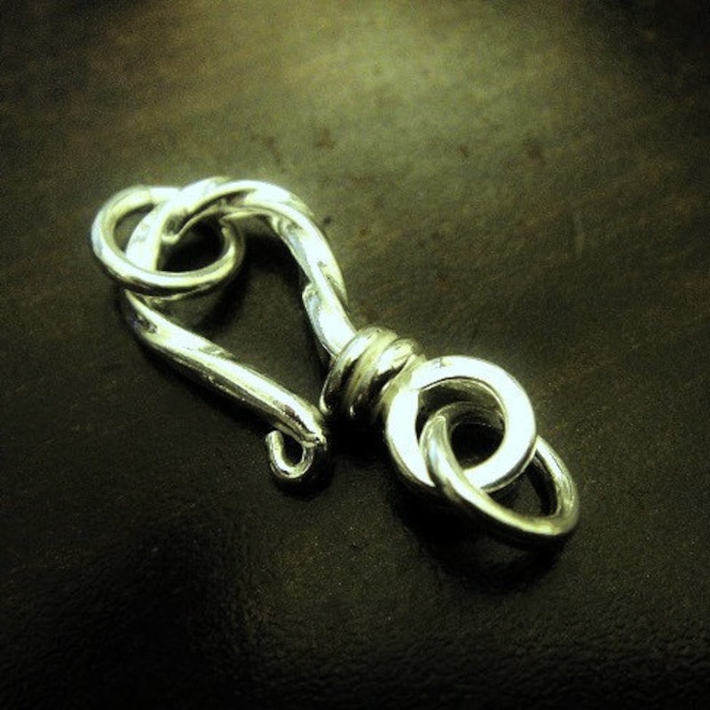 Silver Hook Clasp - Etsy