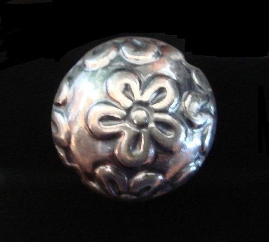 Bali Silver Beads, Bali Sterling Silver Floral Beads -9.8x9.6x6.3 Mm, 1 ...