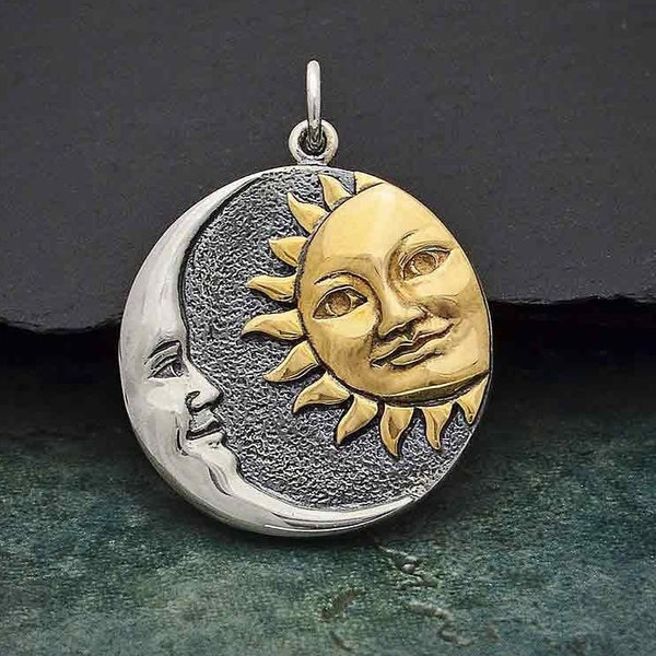 Sun Charm - Etsy