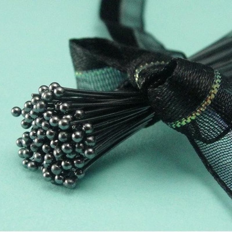 Black Head Pins - Etsy