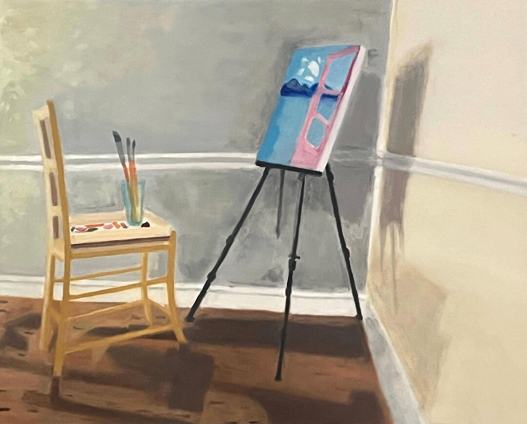 Artists Loft Oil Painting Dreamy Loft Easel Paint Brushes Creative ...