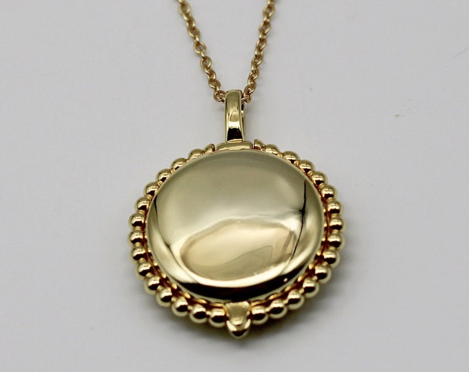 Gold Locket Necklace · Custom Photo Lockets · Gift for Her · Minimalist ...