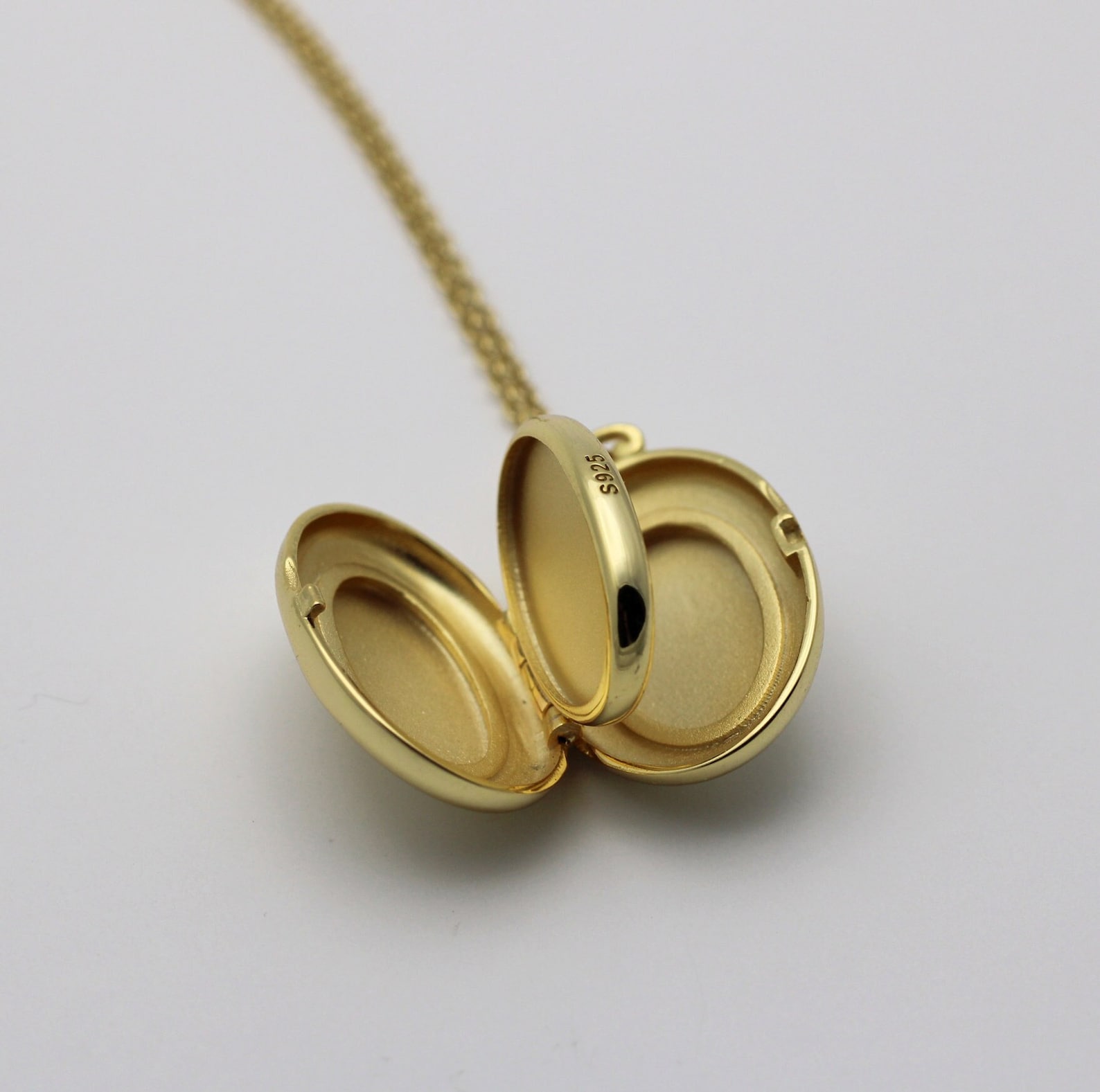 Gold Locket Necklace · Gift for Her · Antique Style Heirloom Jewelry ...