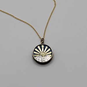 Locket Necklace · Gold Sun Necklaces · Sunburst Pendant · Locket ...
