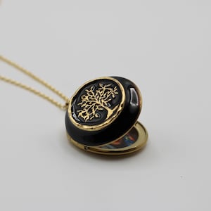 Locket Tree of Life Necklace Family Tree Lockets Jewelry Pendant Custom ...