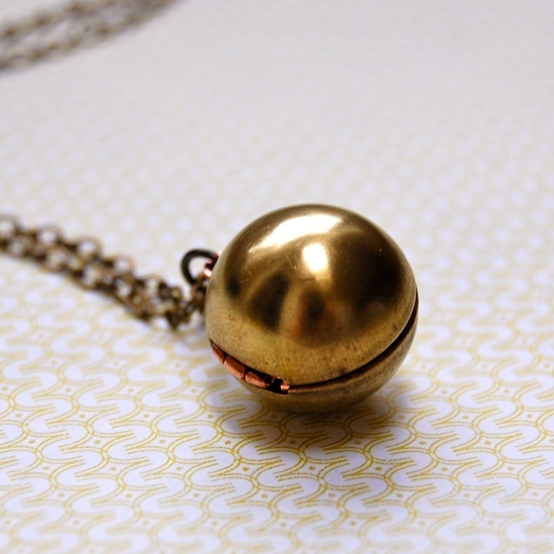 Ball Locket - Etsy