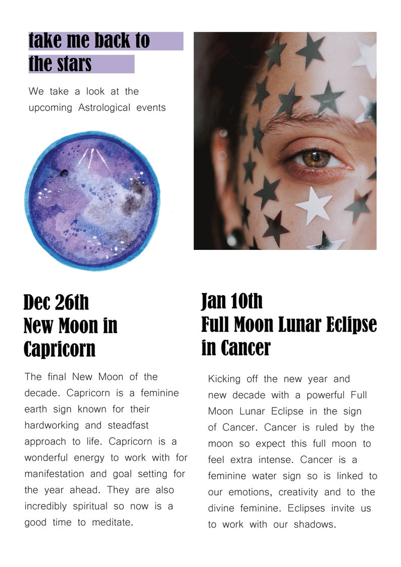 Sisters of the Moon Digital Zine the Magic of Yule 50% OFF - Etsy