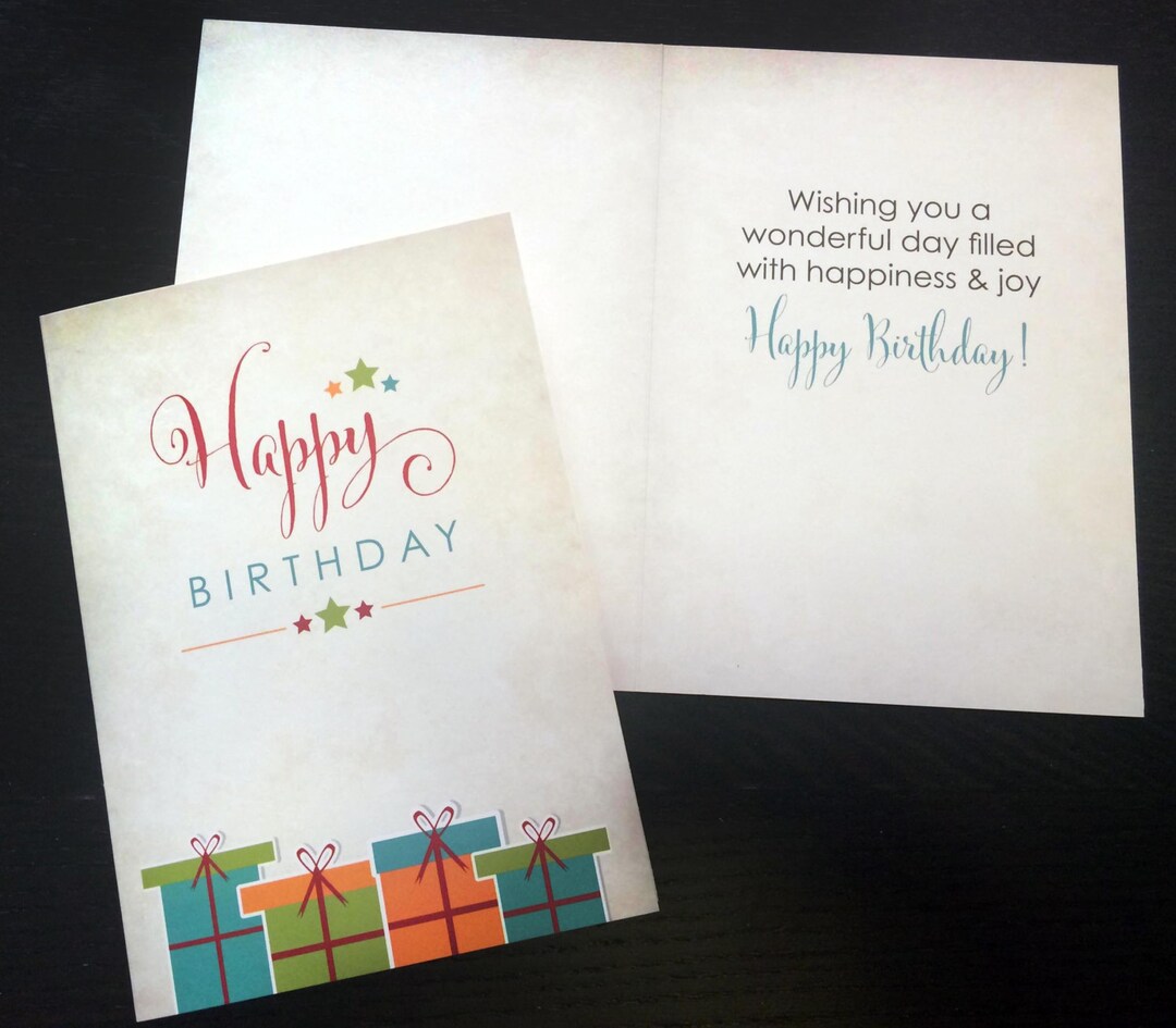 Birthday Cards - Bulk Greeting Cards 5x7 - A7 Size - Etsy