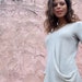 Light Grey Tunic Dress, Women Loose Flattering Tunic Top, Everyday ...